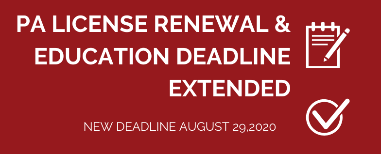 License Renewal Extended to August 29, 2020 - Bucks County Association ...
